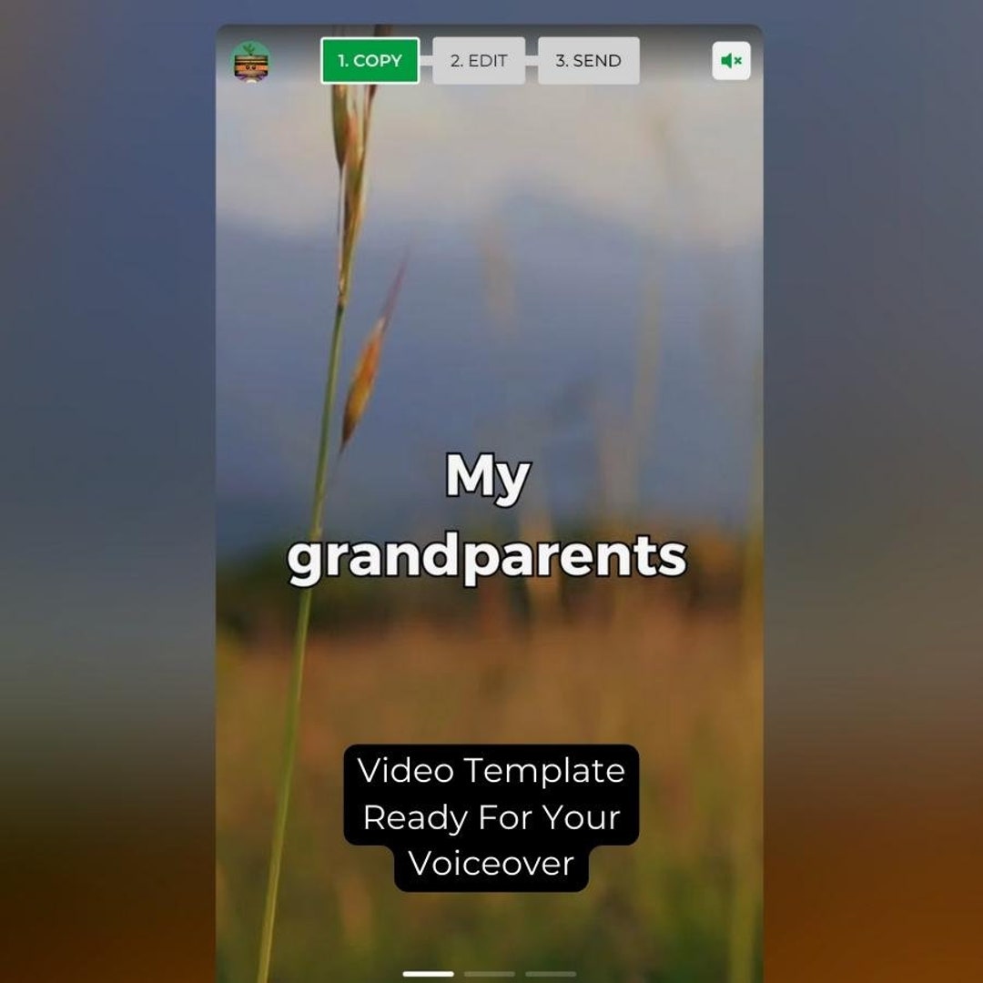 Love You Grandma and Grandpa Tree Gift Story, Digital Grandparents Gift ...
