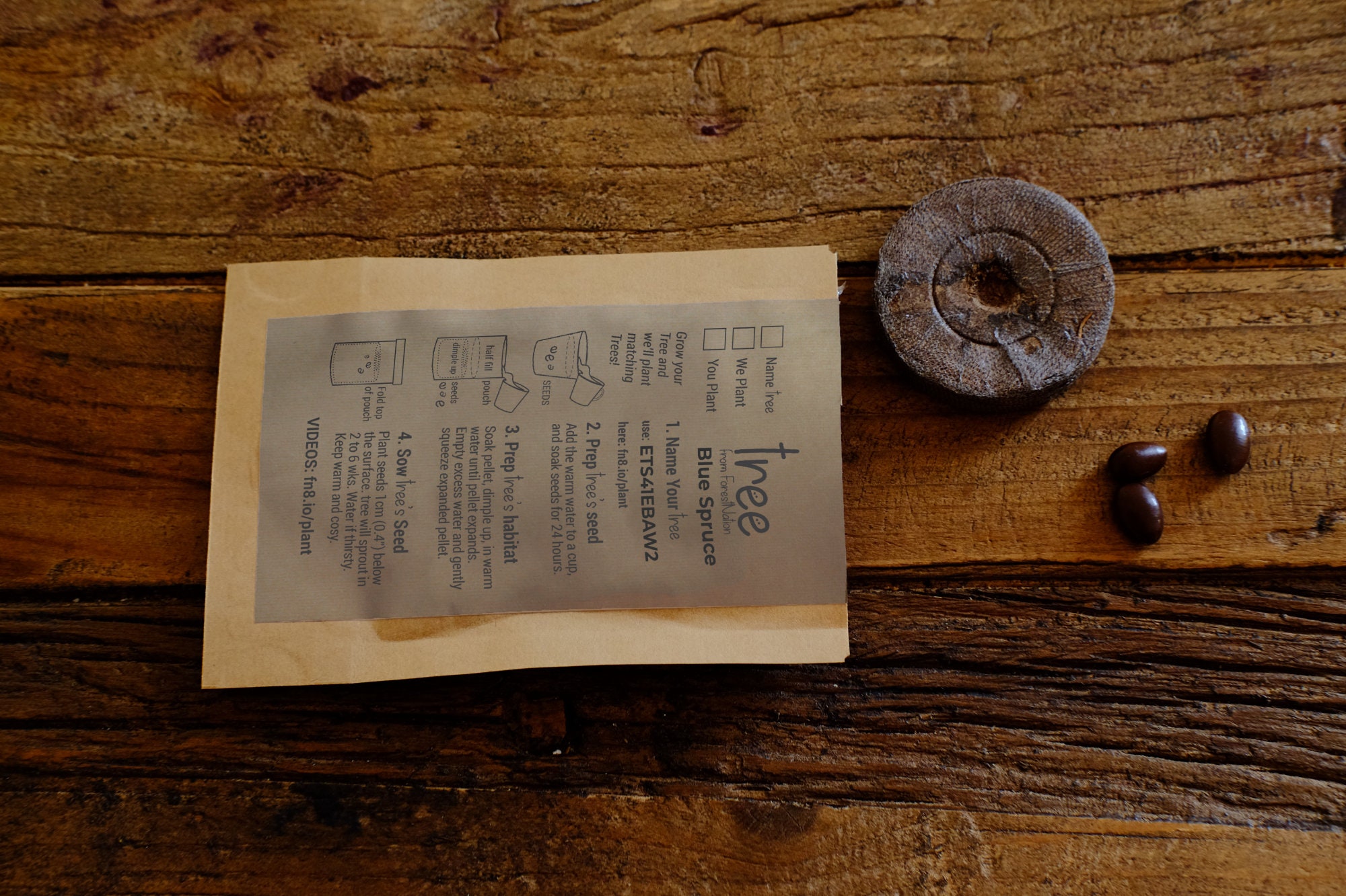 Happy Birthday Personalized Tree Greeting Gift, We Plant 10 More Trees ...