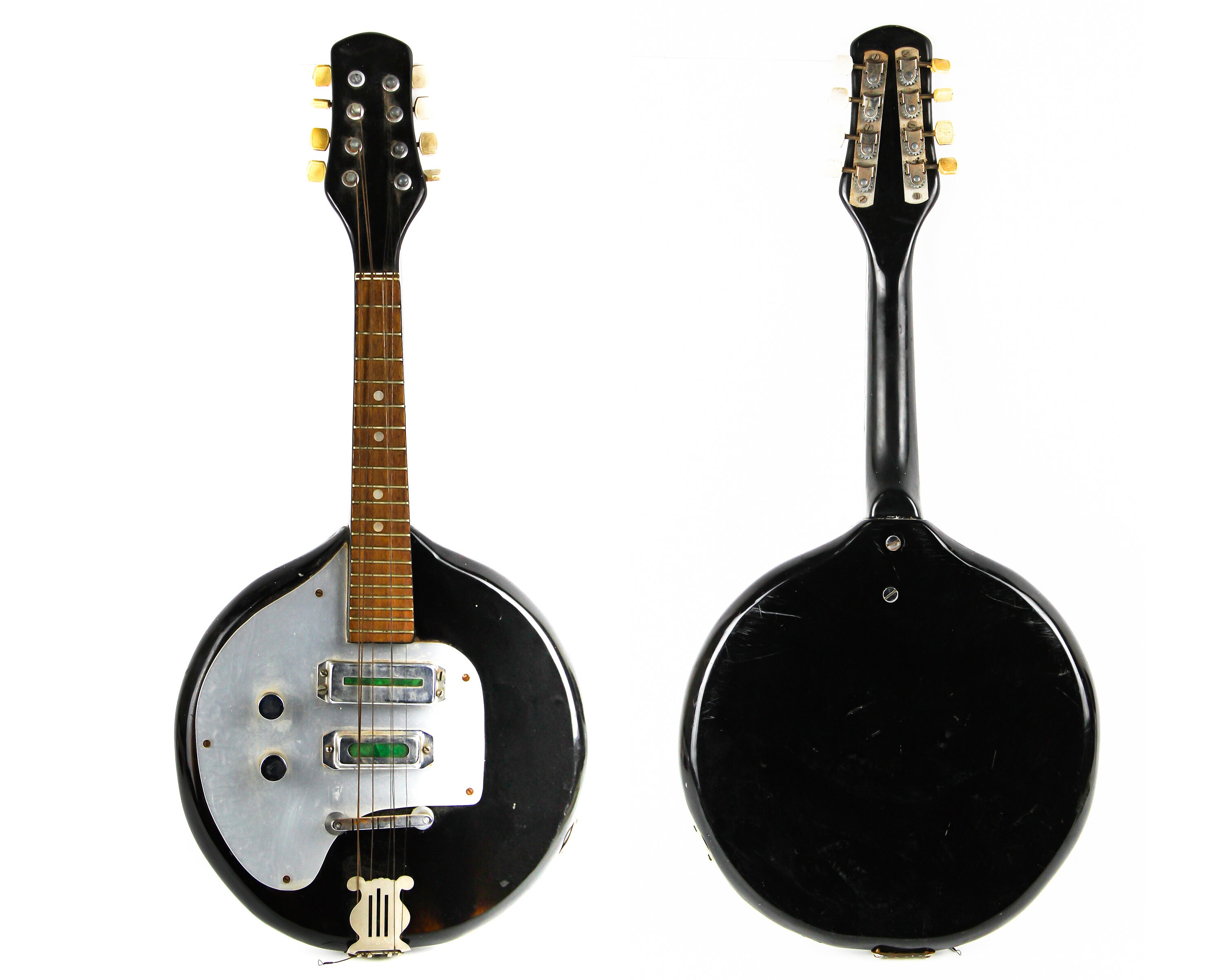 Electro Mandolin Soviet National Folk Folklore Instrument Mandolina 8 ...