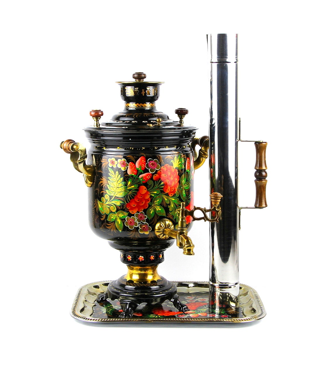 Soviet Samovar on Wood Fire Samovar TULA Samovar on Coals 8 Liters - Etsy