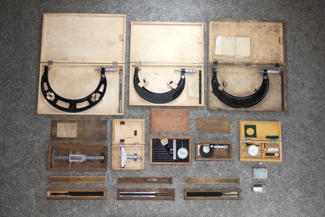 Vintage Device Soviet MICROMETER Mechanical Indicator Made in USSR 12 ...