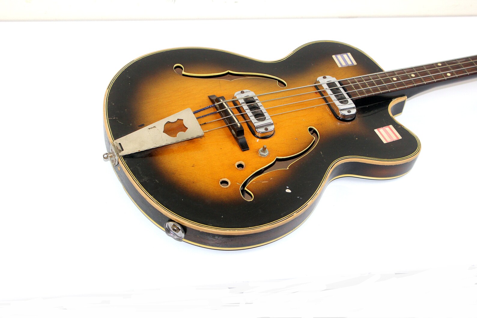 Electric Guitar Bass Semi-acoustic Guitar MUSIMA 4 String - Etsy