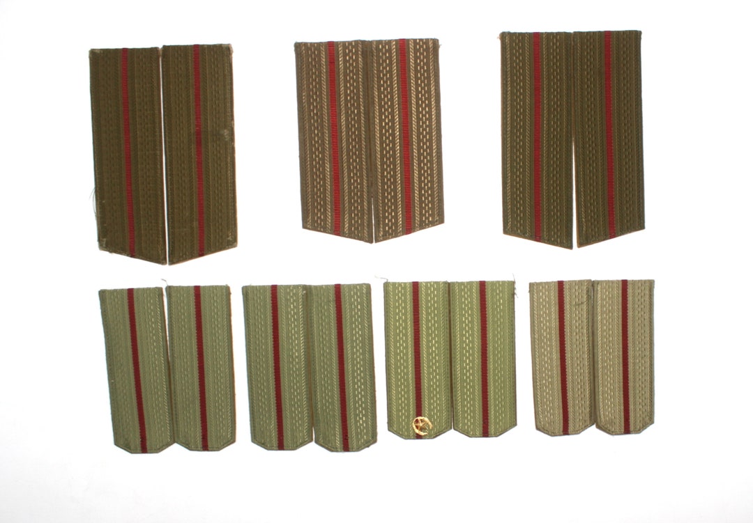 Soviet Shoulder Straps Uniform Ammunition Militaria Army Navy - Etsy