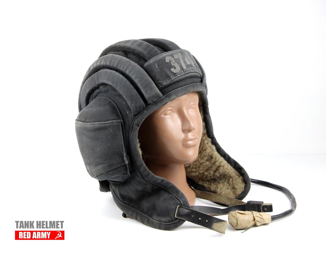 Soviet Tank HELMET winter Tank Soviet Military Outfit - Etsy