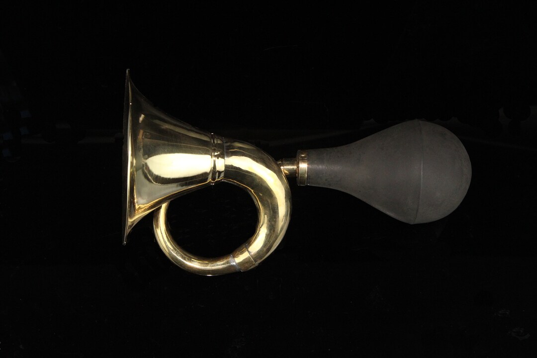 Vintage Brass Car Horn After Restoration Cars Tuning Hand Horn ...