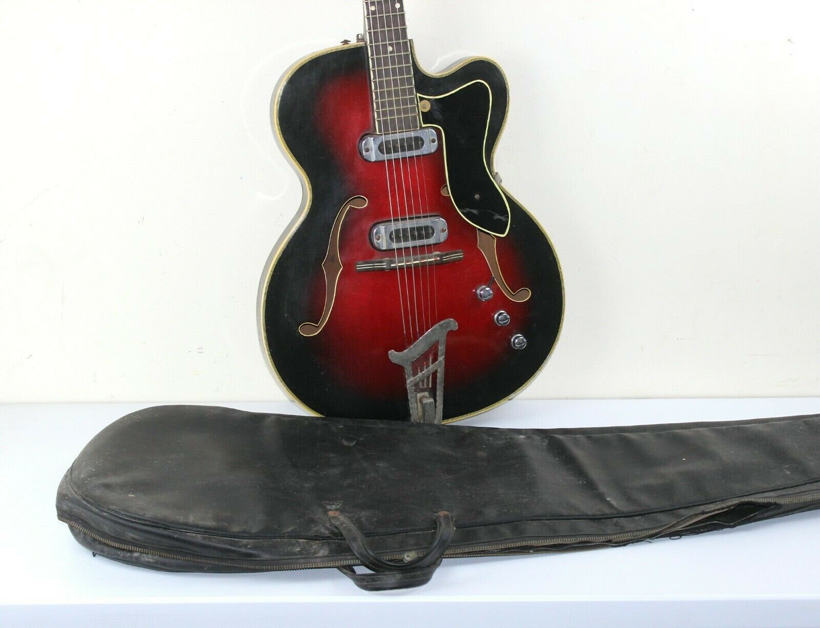 Electric Guitar Bass Semi-acoustic Guitar MUSIMA 1655 6 String - Etsy