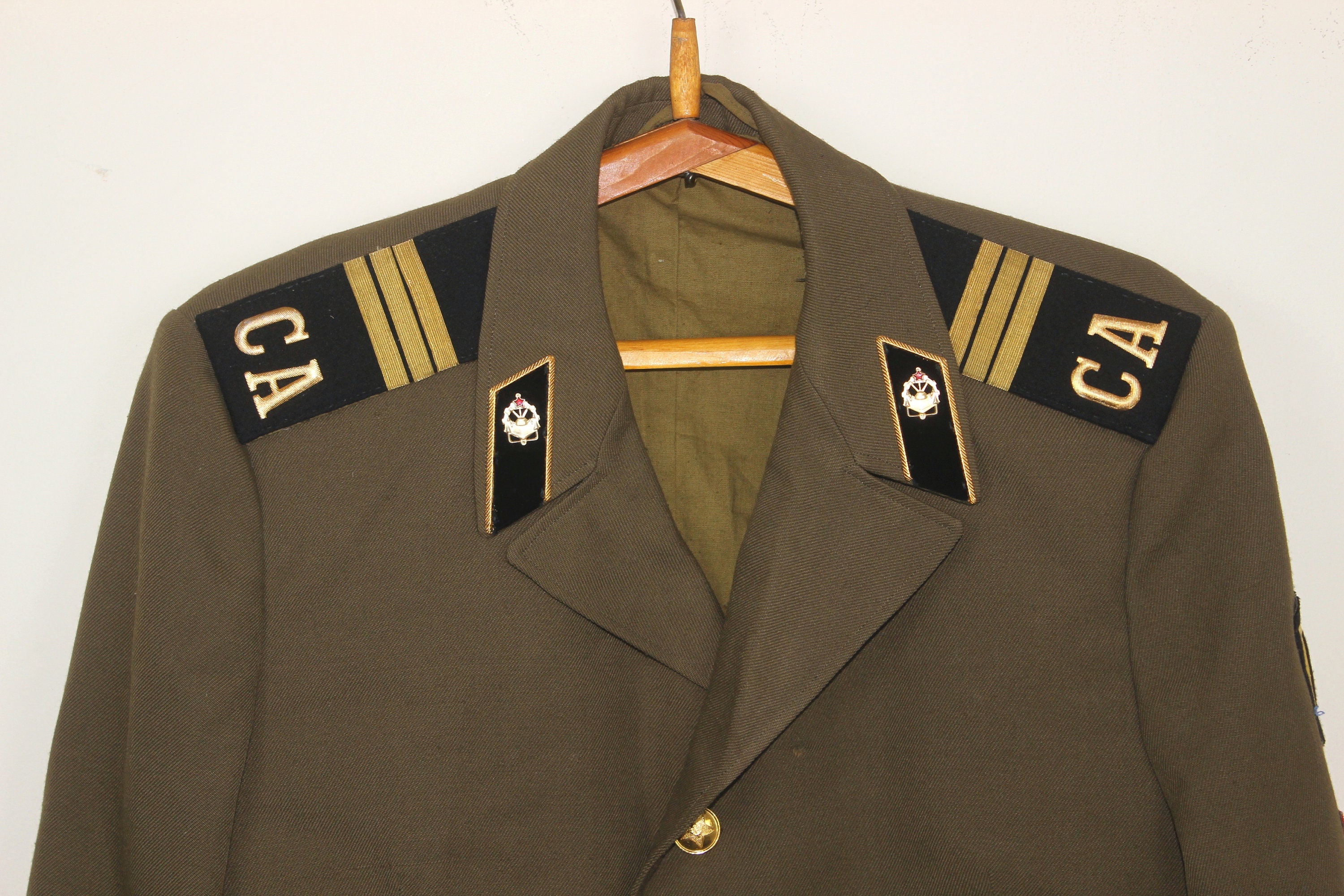 Soviet Uniform Military Uniform Ground Troops Red Army Officer ...