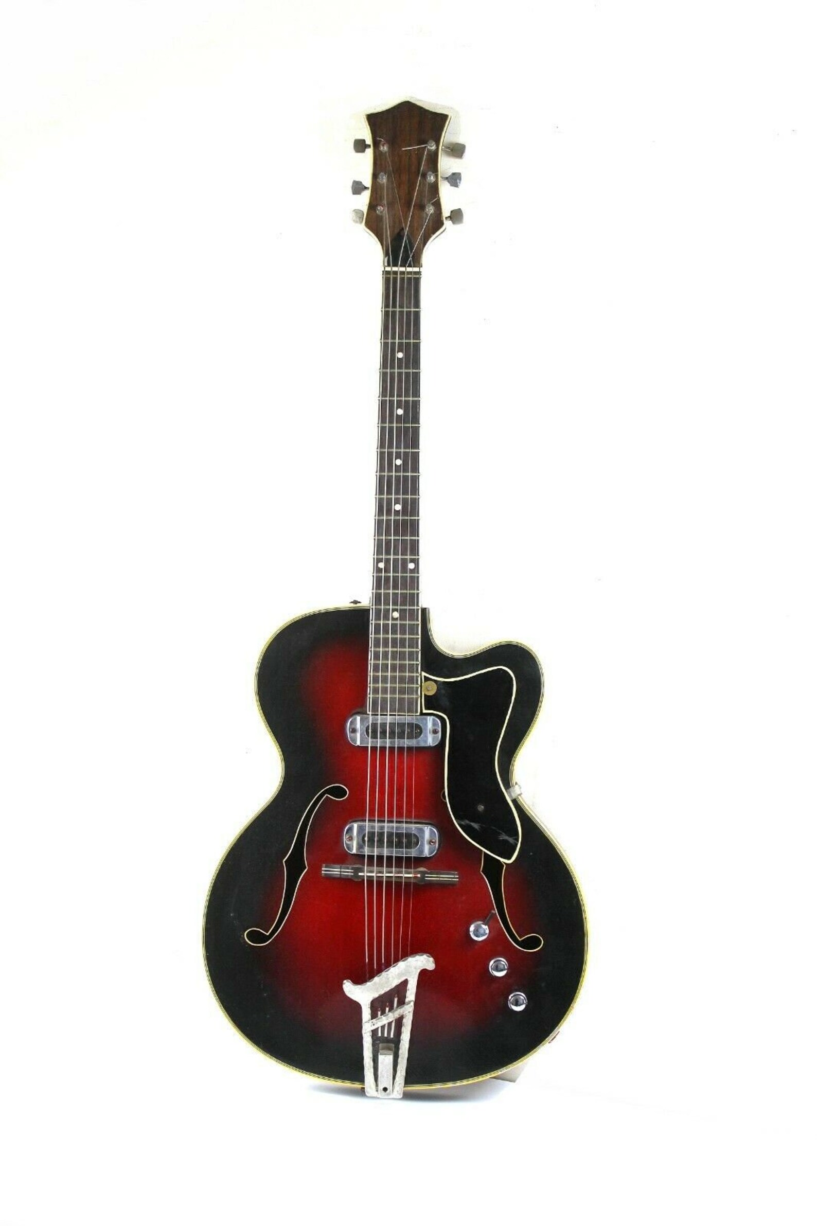 Electric Guitar Bass Semi-acoustic Guitar MUSIMA 1655 6 String - Etsy