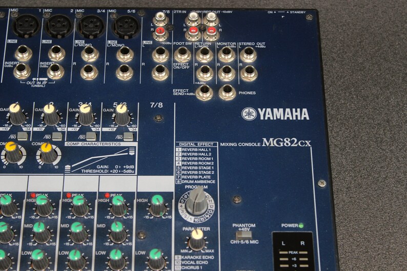 Mixing Console YAMAHA MG82CX Audio Mixer | Etsy