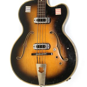 Electric Guitar Bass Semi-acoustic Guitar MUSIMA 4 String - Etsy