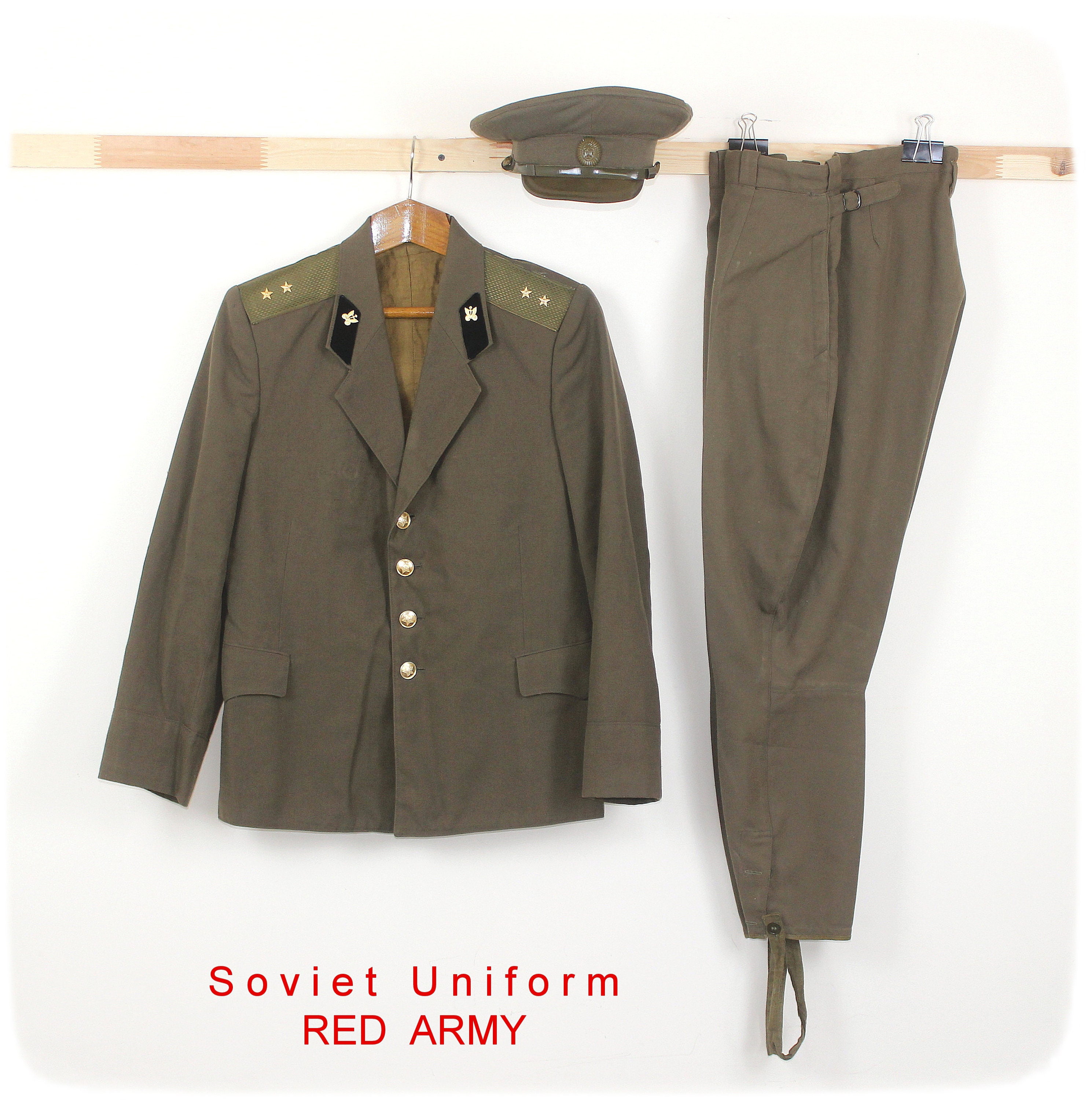 Soviet Uniform Military Uniform Red Army Automobile Troops Officer ...