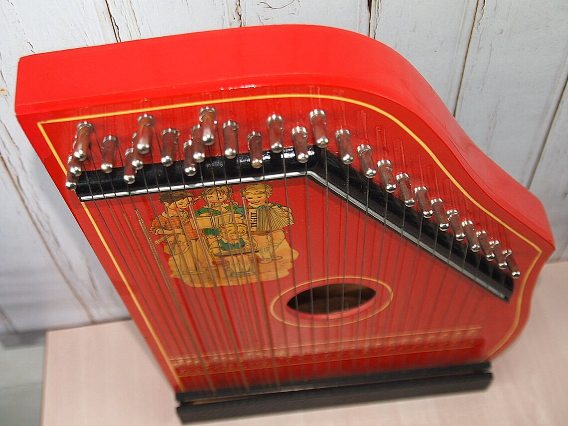 Zither Musima folk musical instrument 25 strings MUSIMA 3 | Etsy
