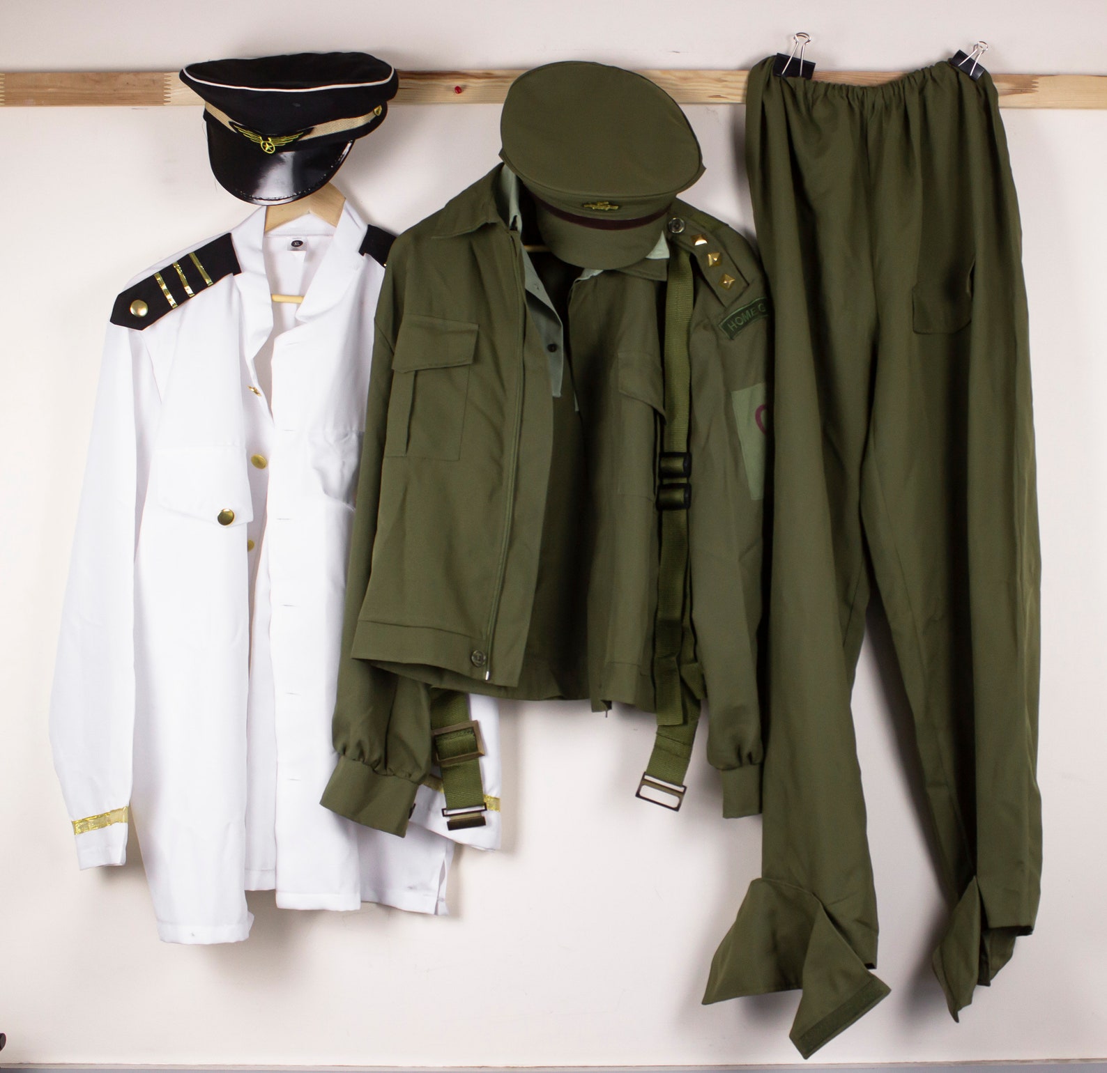 Uniform Army Pilot Civil Aviation Masquerade Uniform Suit 2 - Etsy