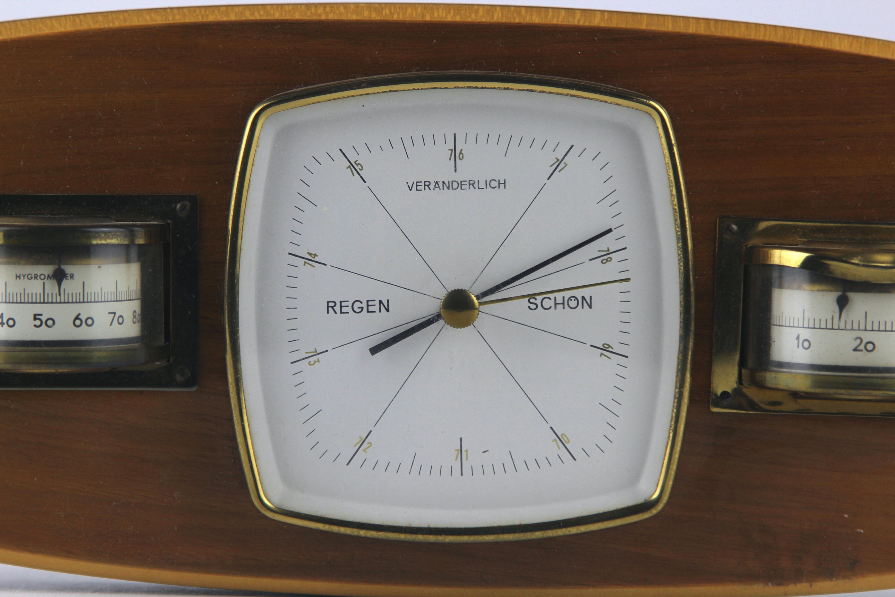 BAROMETER Desktop Barometer Hygrometer Weather Pressure - Etsy