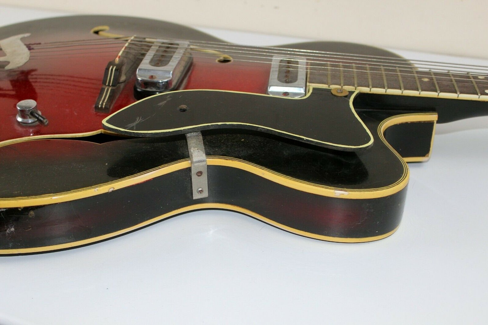 Electric Guitar Bass Semi-acoustic Guitar MUSIMA 1655 6 String - Etsy