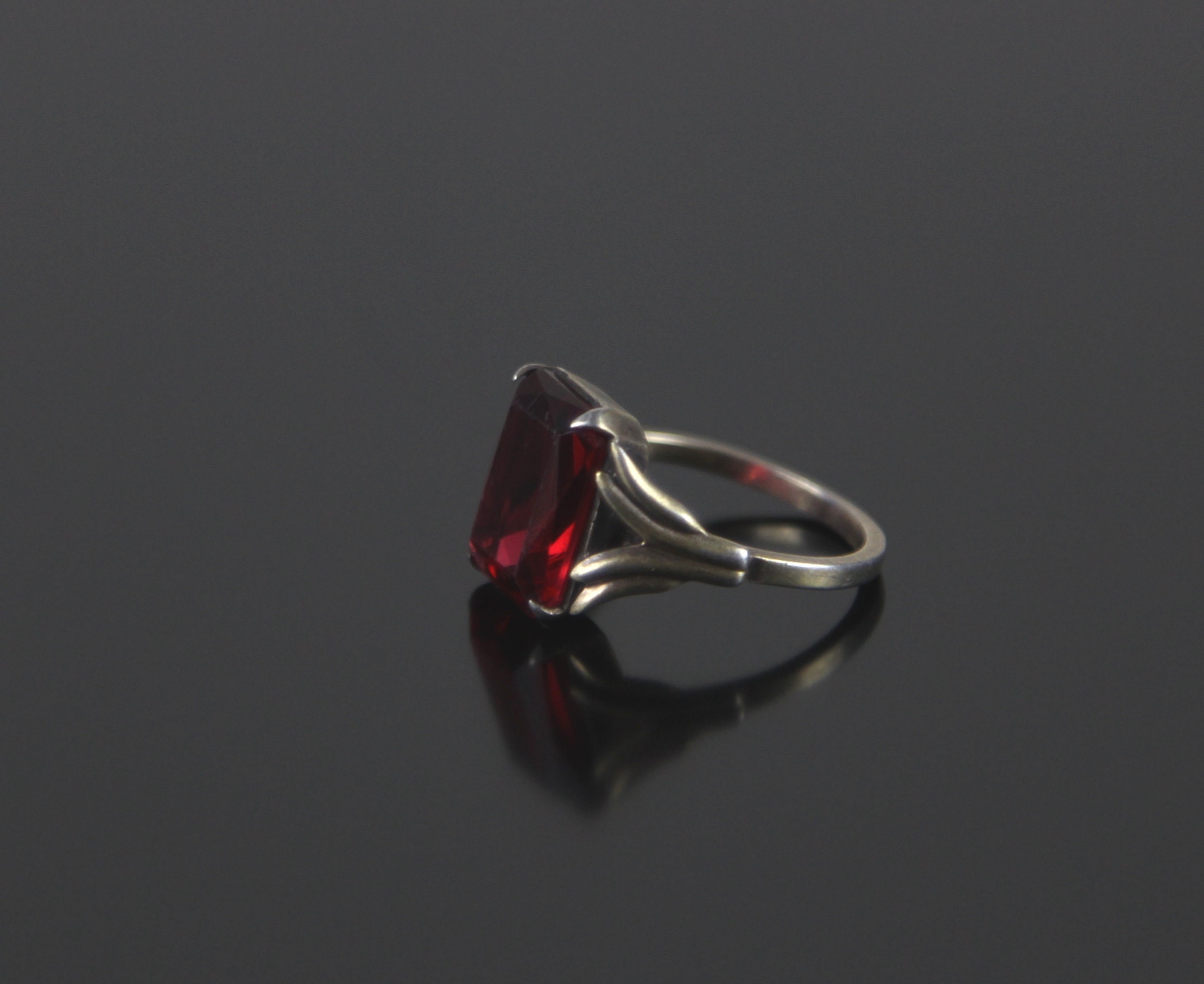 Soviet Rare Vintage Jewelry Silver Ring Woomens USSR - Etsy
