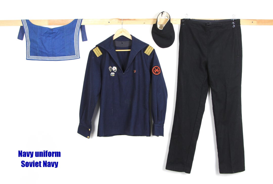Soviet Sailor Uniform Soviet Navy Red Army USSR Sergeant - Etsy