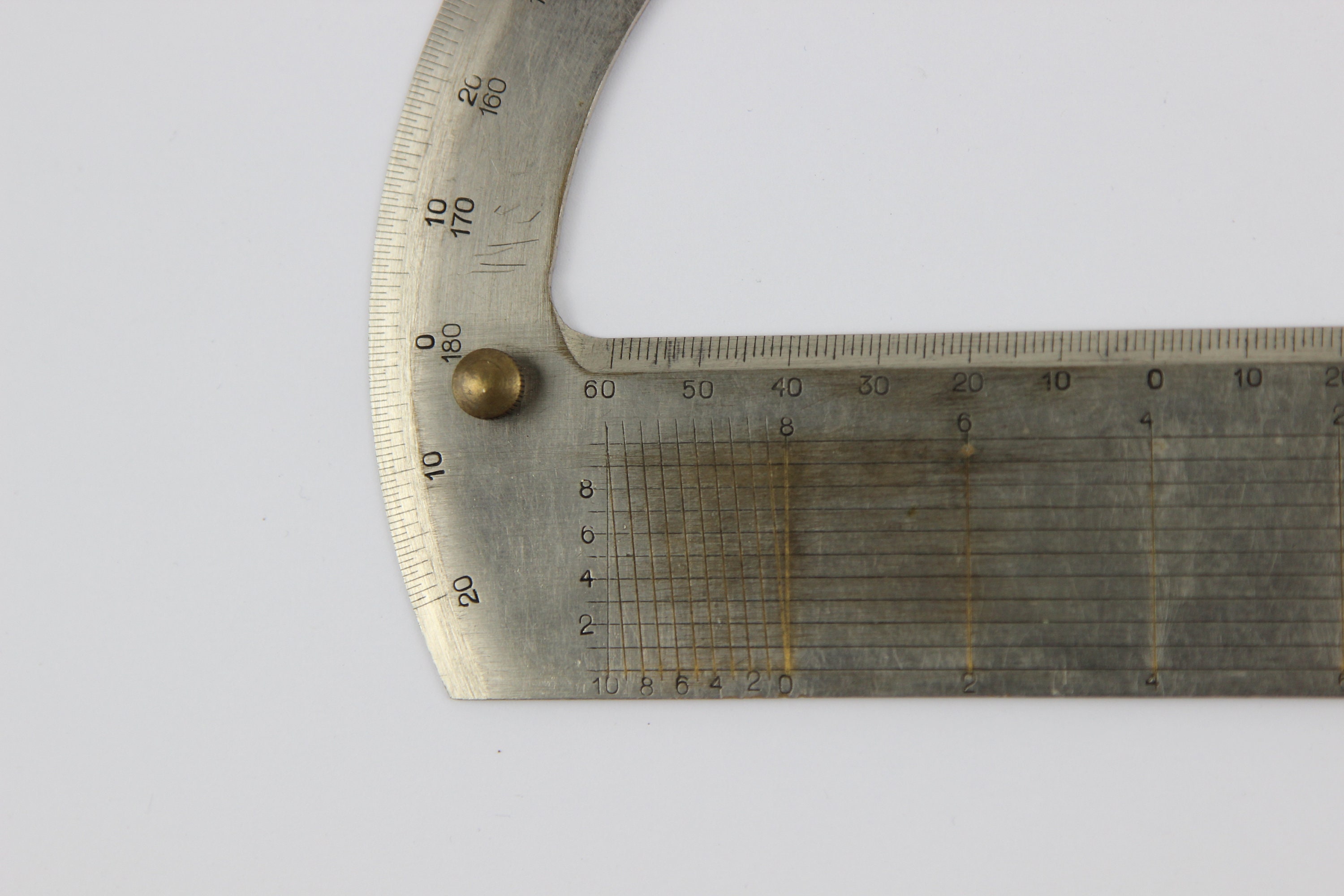 Vintage Soviet Measuring Device Protractor Made in USSR - Etsy