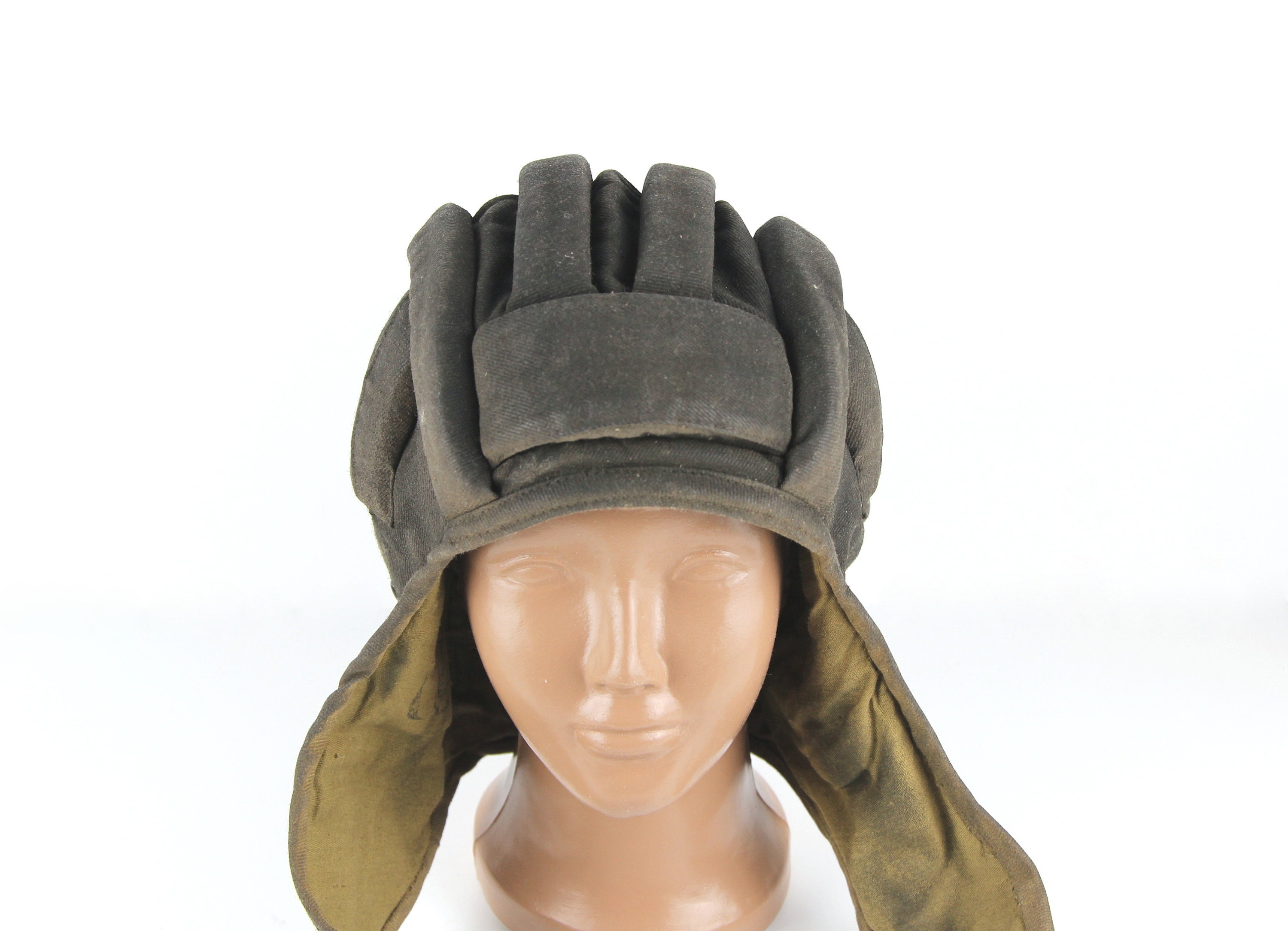 Original Vintage Tanker Tankman Tank Cap Helmet SUMMER Made in USSR - Etsy