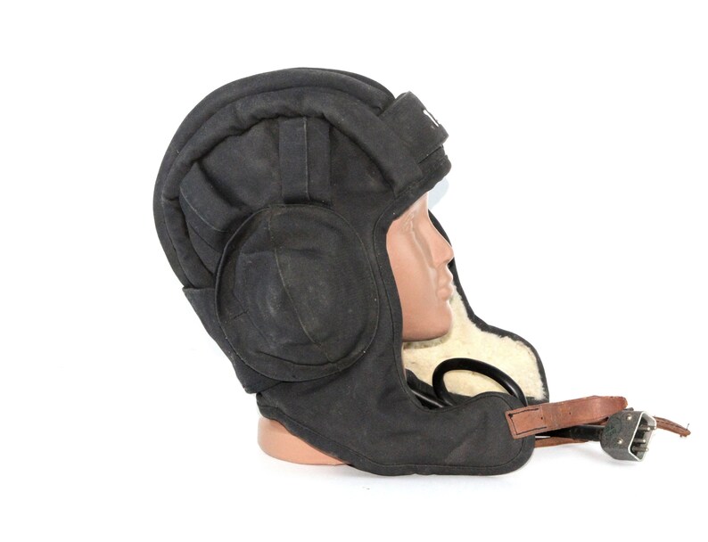 Original Vintage Tanker Tankman Tank Cap Helmet WINTER Made in USSR - Etsy