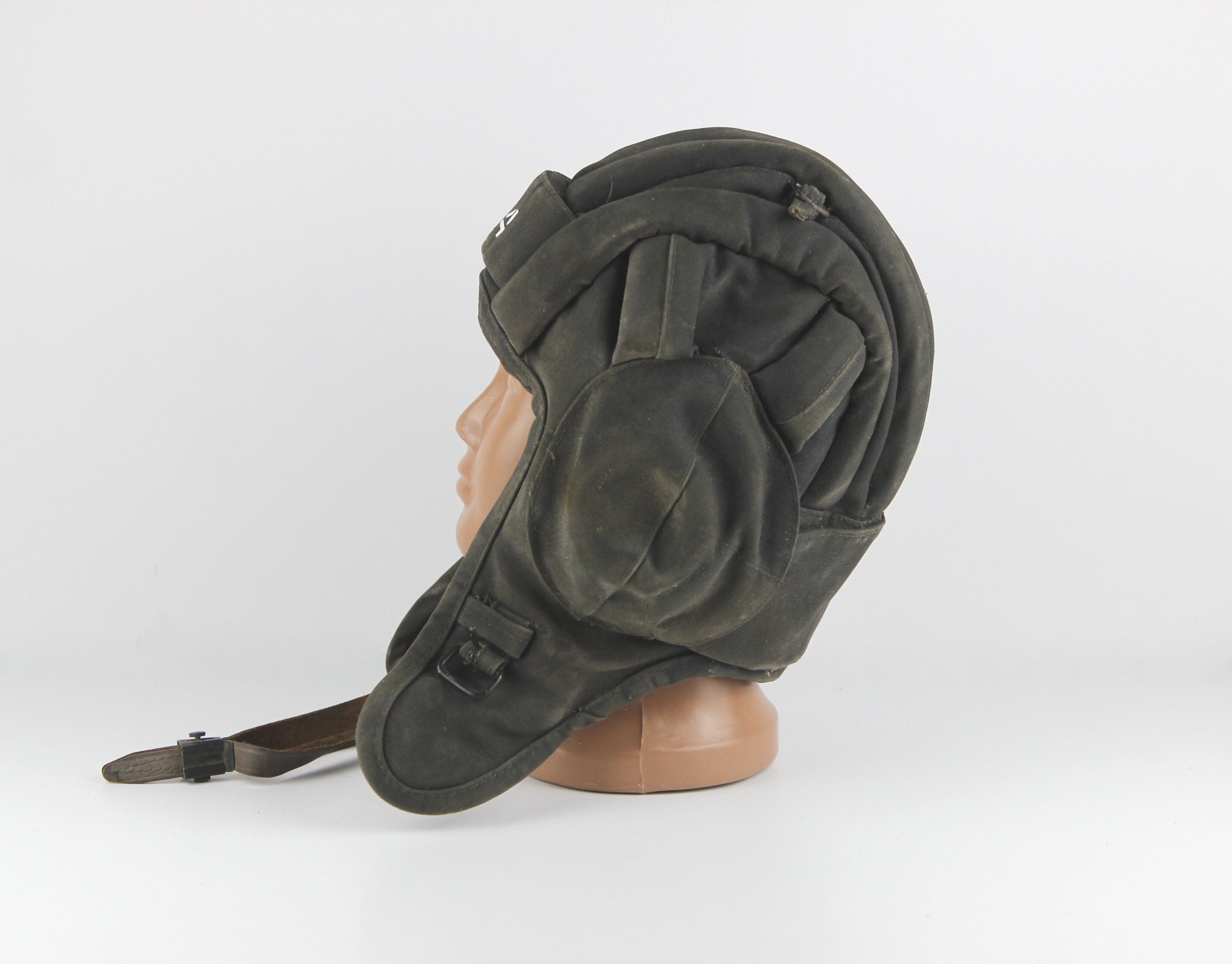 HELMET Original Vintage Soviet Union USSR Tanker Tankman Tank Cap ...