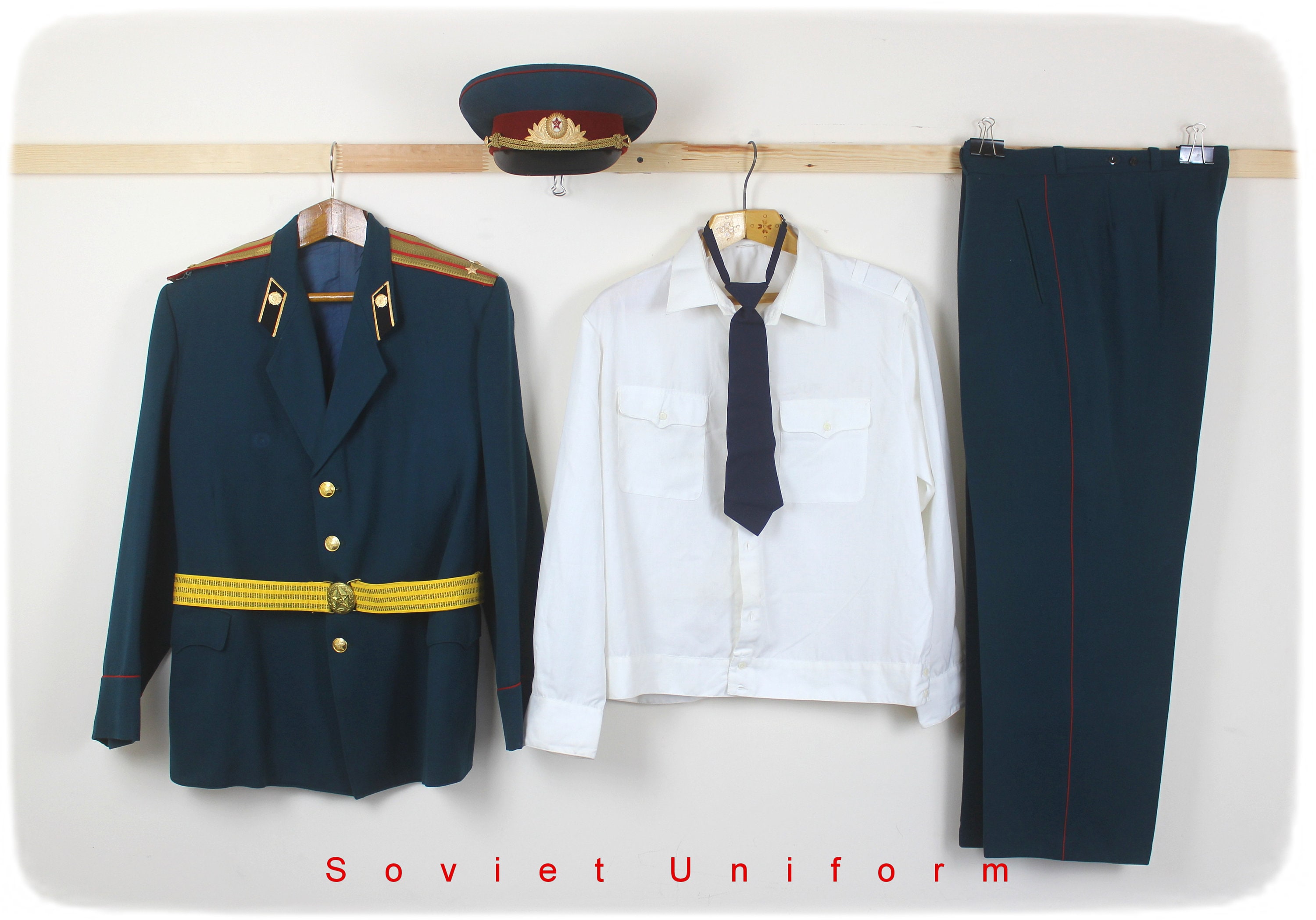Soviet Uniform Military Uniform Ceremonial Military Uniform | Etsy