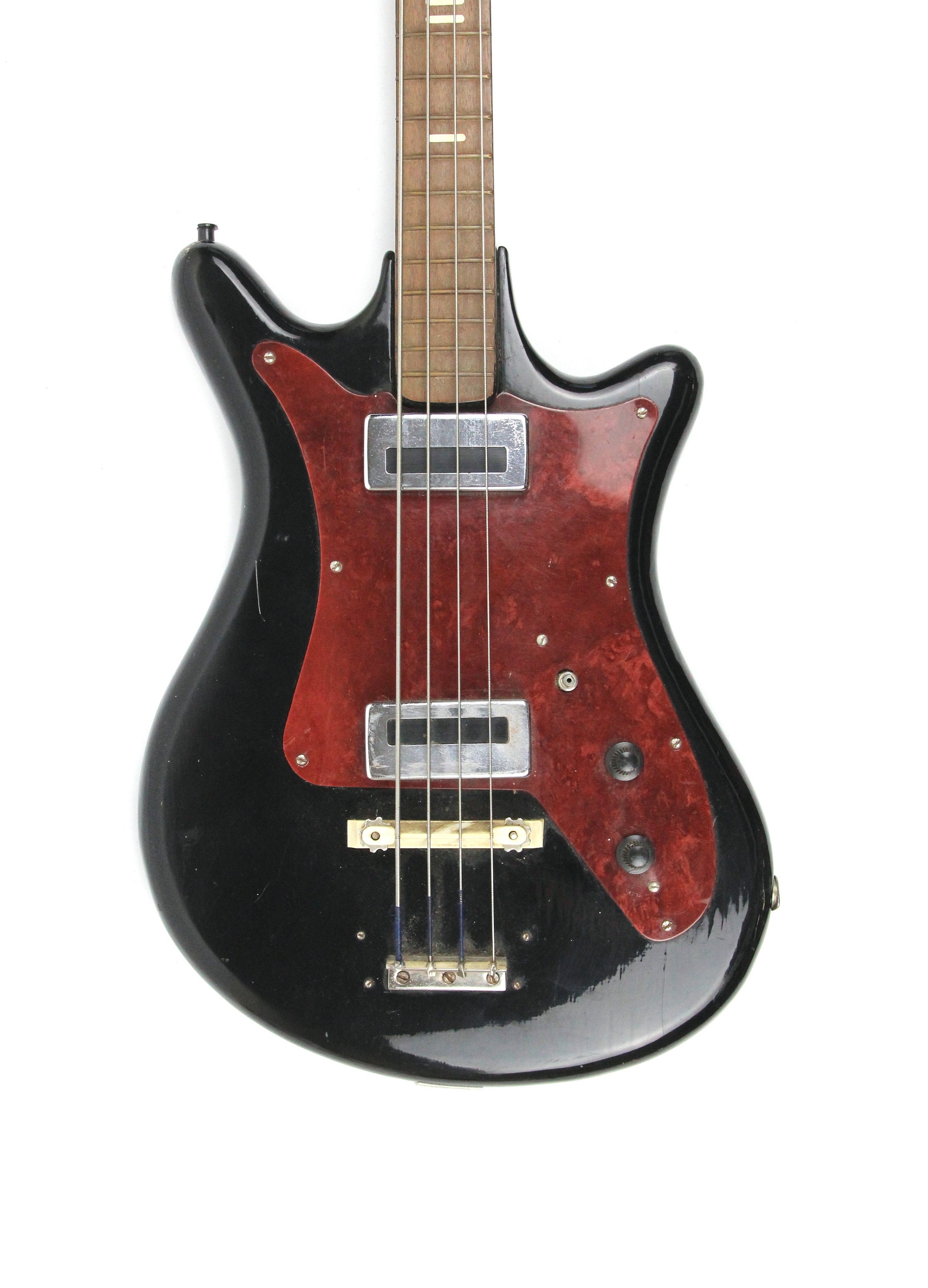 Vintage Soviet Electric Guitar Bass Semi-acoustic Guitar KAVKAZ ...