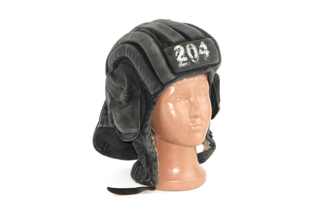 Tank Cap Helmet Tankman Russia 2022 BUCHA Trophy Winter Helmet - Etsy