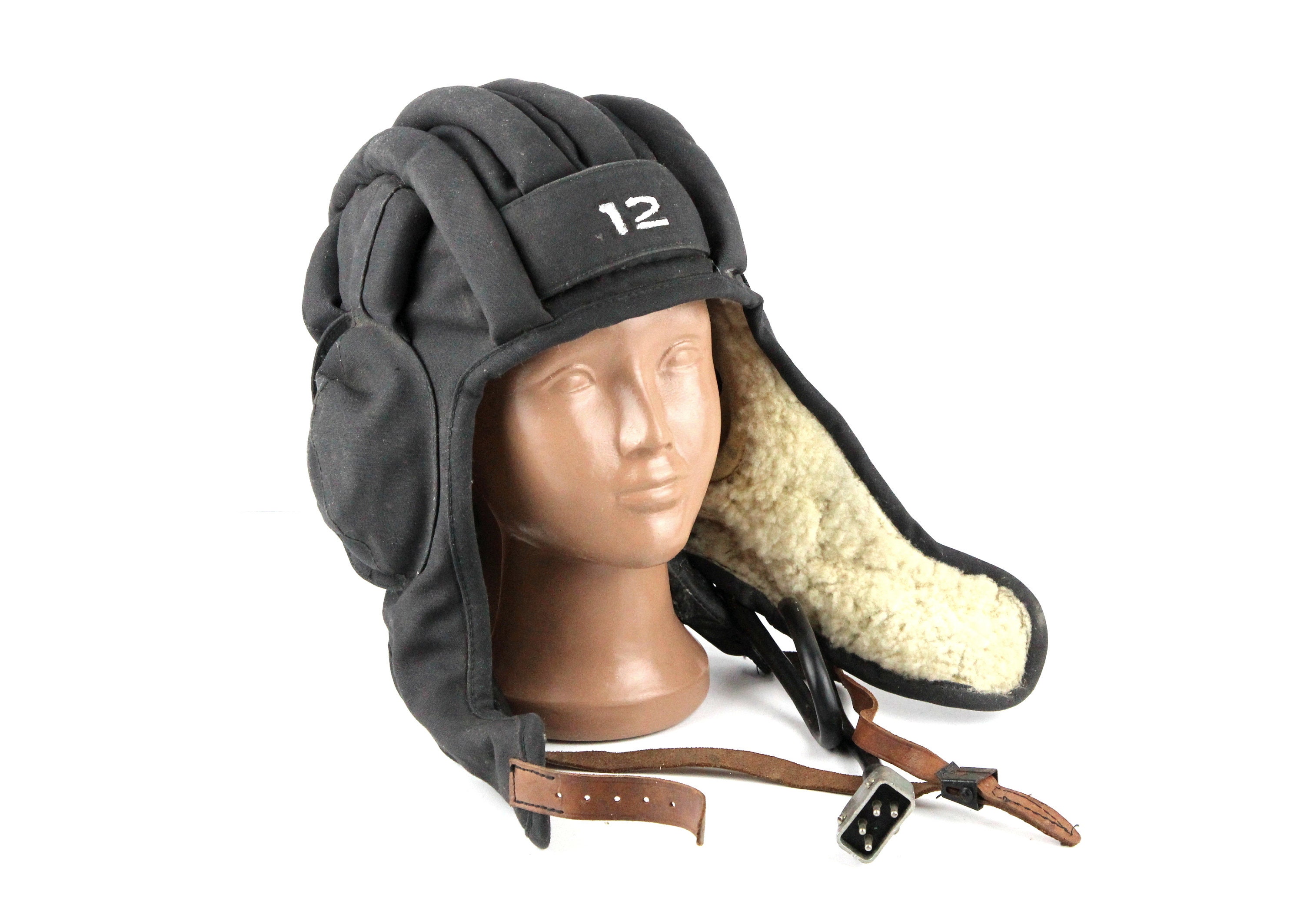 Original Vintage Tanker Tankman Tank Cap Helmet WINTER Made in USSR - Etsy