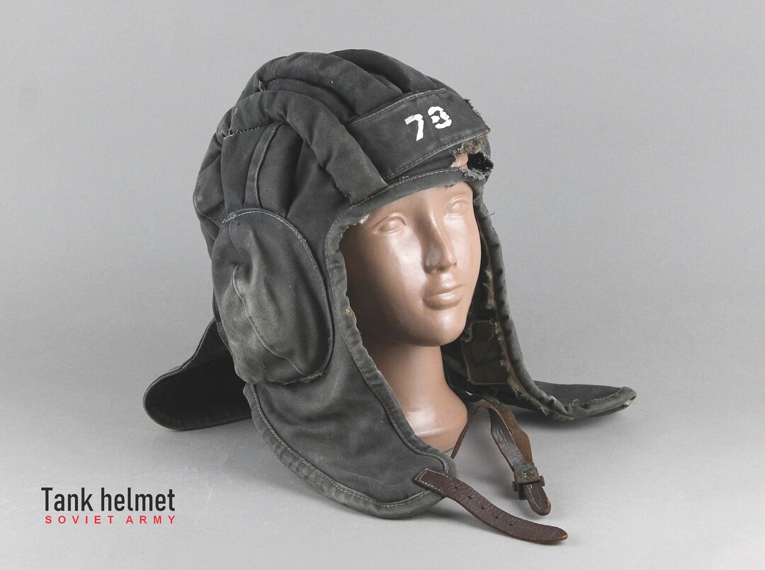 Soviet Tank HELMET summer Tank Soviet Military Outfit Original Made in ...