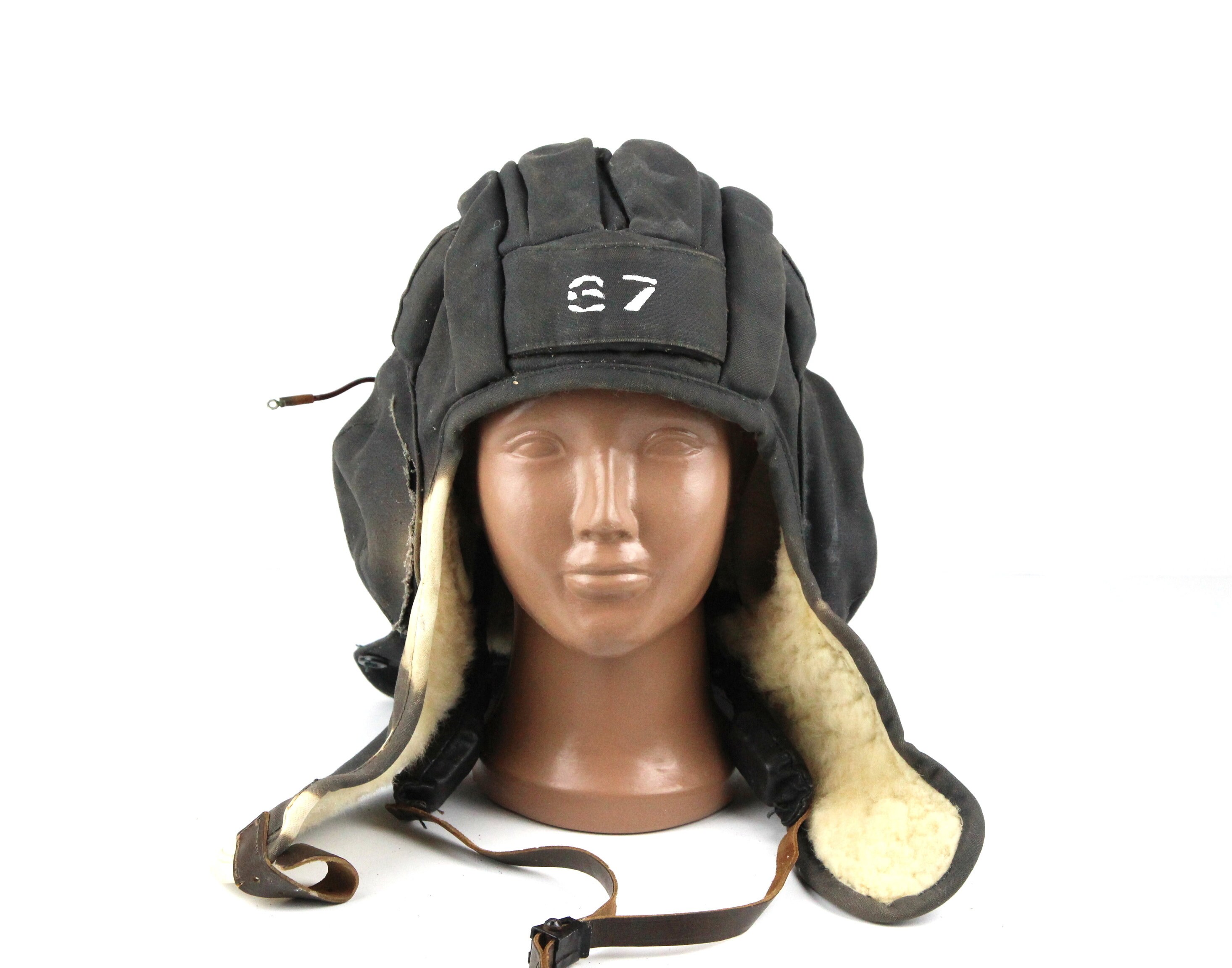 Soviet Tank HELMET winter Tank Soviet Military Outfit - Etsy