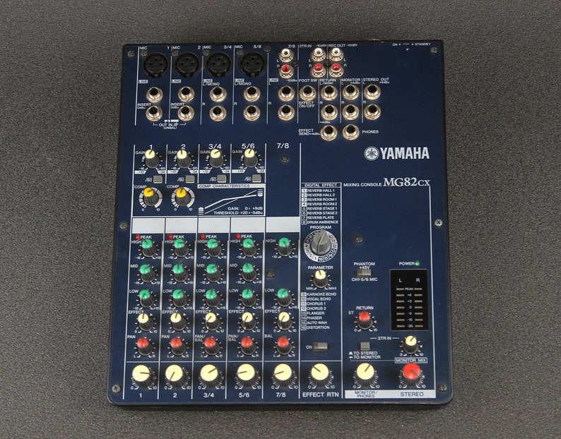 Mixing Console YAMAHA MG82CX Audio Mixer | Etsy