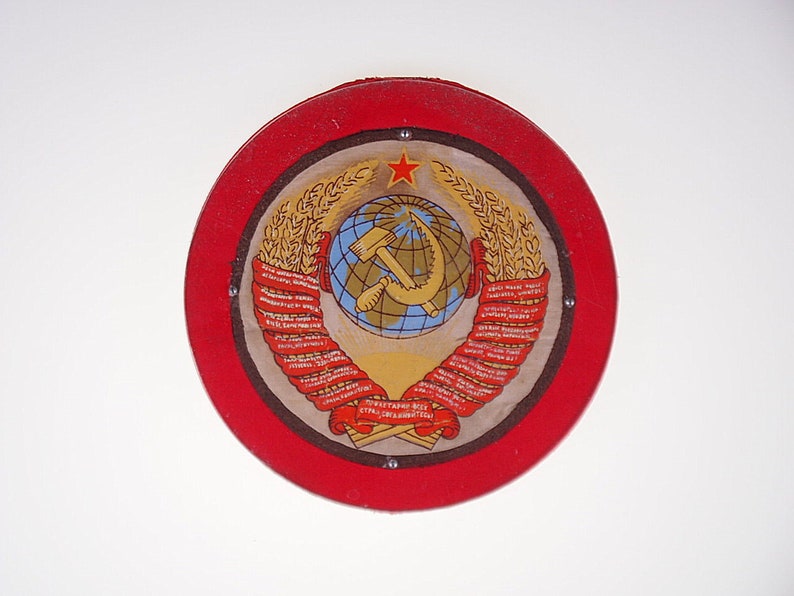 National Emblem Soviet Union Hammer and Sickle Workers of All - Etsy