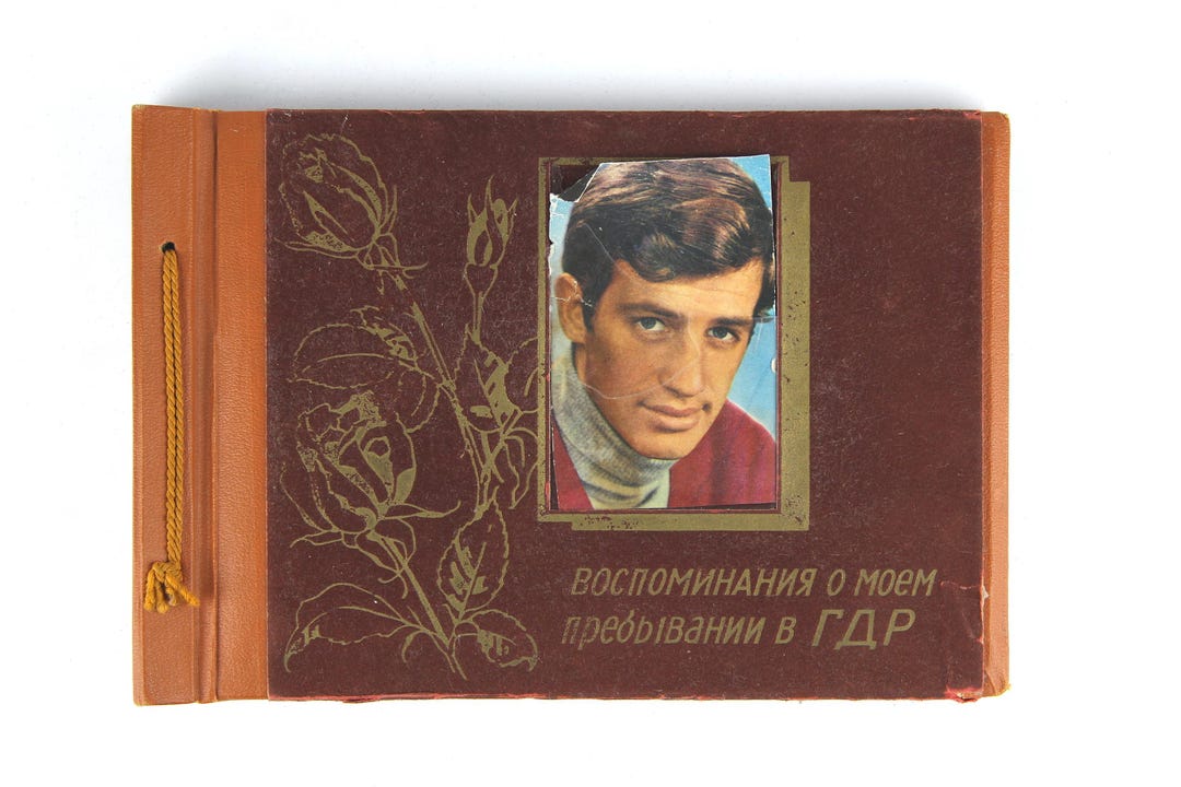 Vintage Military Soldier DEMOBILIZATION Album USSR Photos Memory Soviet ...