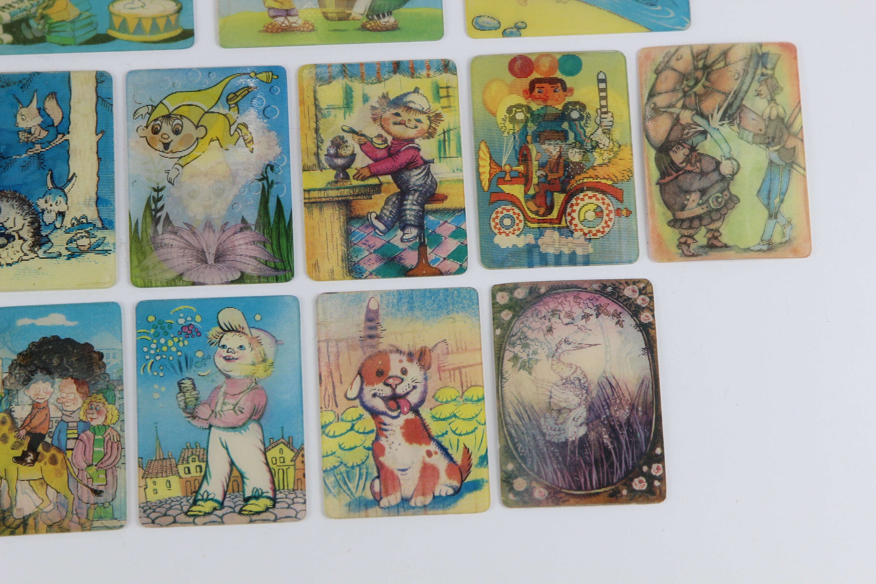 Children's Cartoon Calendars Soviet Cartoons Vintage - Etsy