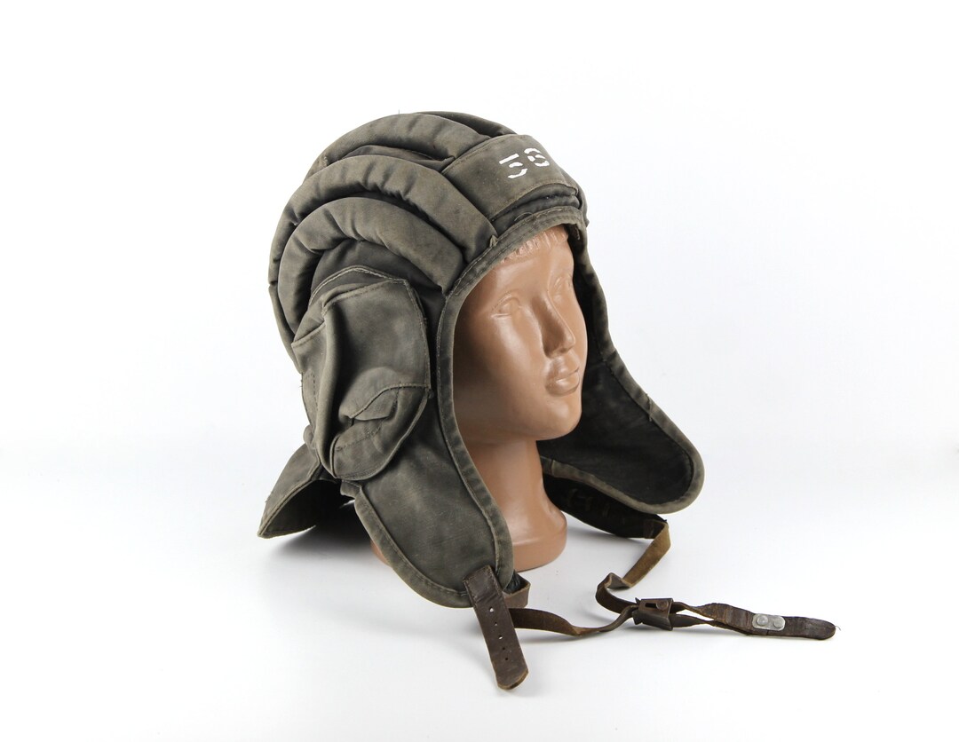 Original Vintage Tanker Tankman Tank Cap Helmet SUMMER Made in USSR - Etsy