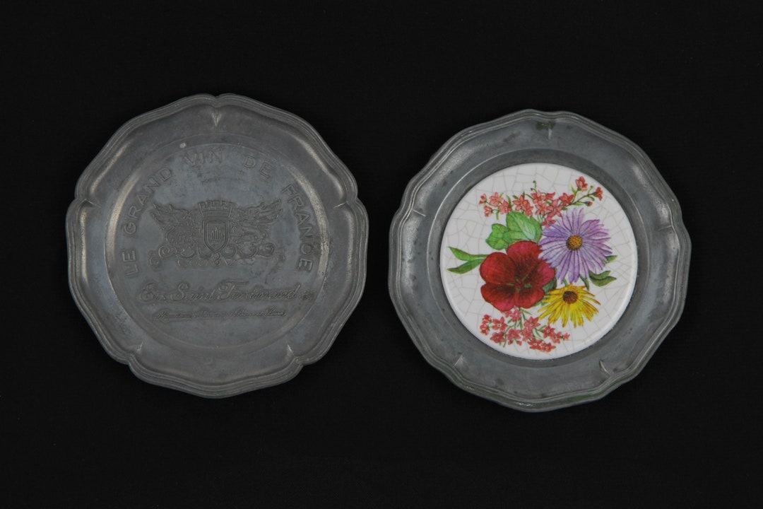 Vintage Plate Crockery Rare Souvenir France - Etsy