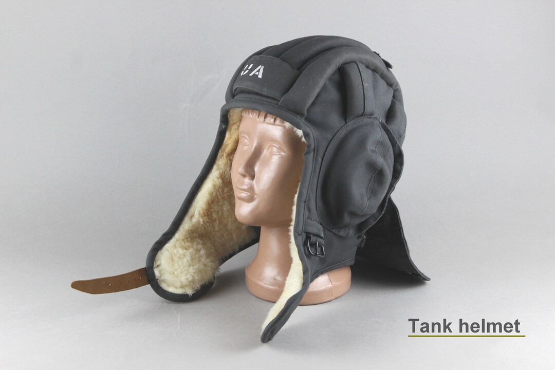 Soviet Tank HELMET winter Tank Soviet Military Outfit - Etsy