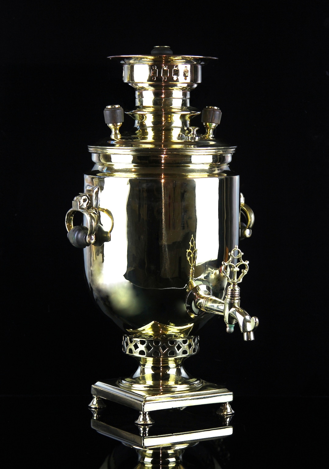 Vintage Samovar on Wood TULA Fire Samovar Samovar on Coals 5 Liters - Etsy