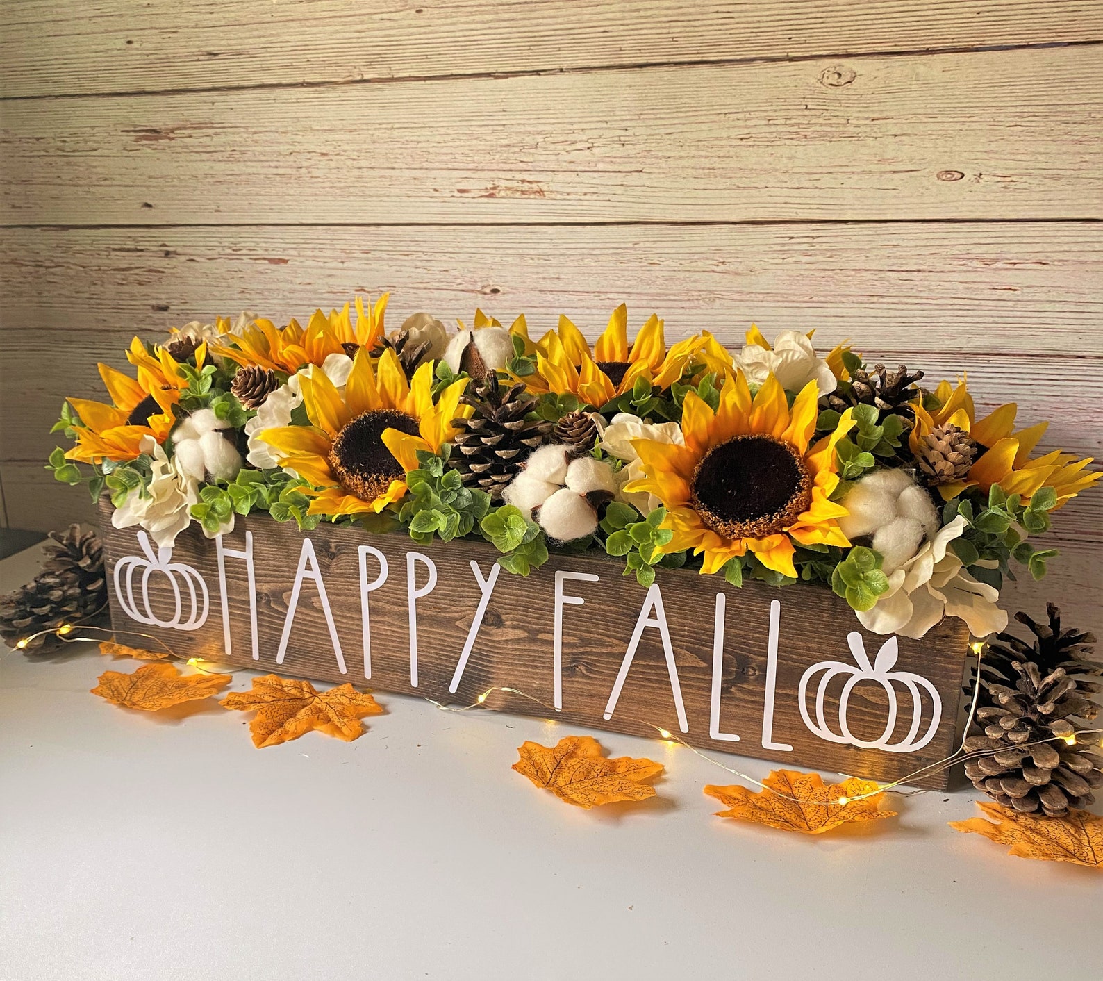 Fall Table Centerpiece/fall Decor/thanksgiving Decor/fall - Etsy