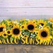 Hello Sunshine With Sunflowers/summer Decor/spring Decor/sunflower ...