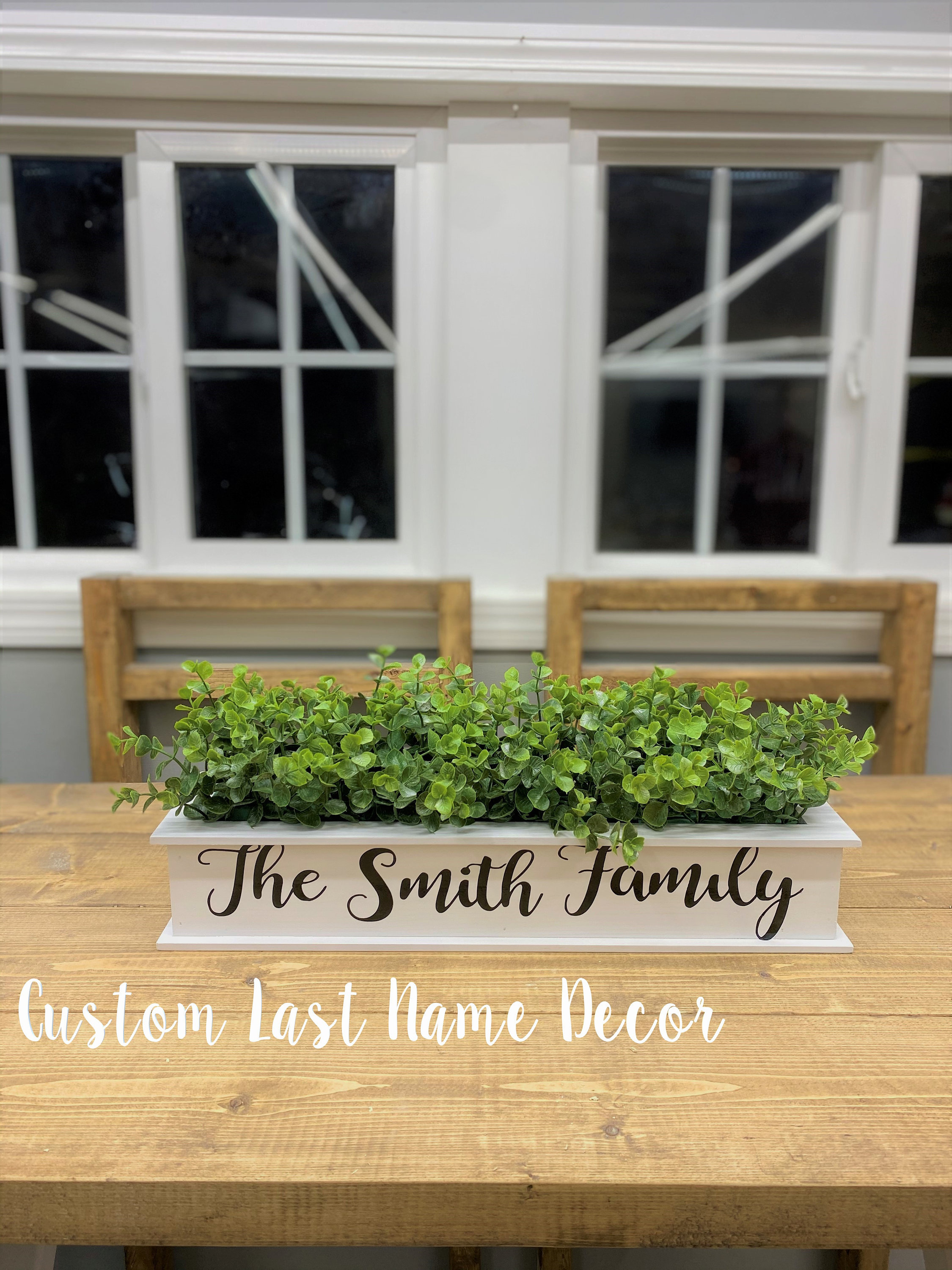 Name Farmhouse Decor/home Decor/table Centerpiece/farmhouse - Etsy