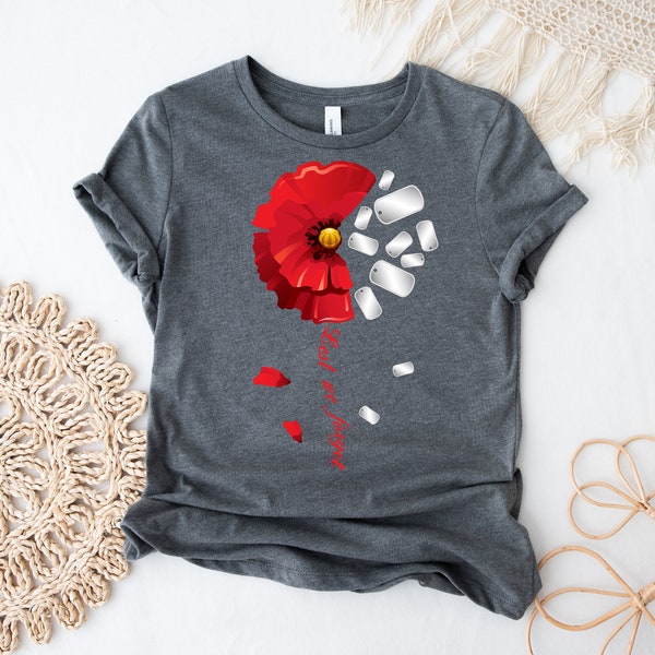 Memorial Day Poppy Shirt - Etsy