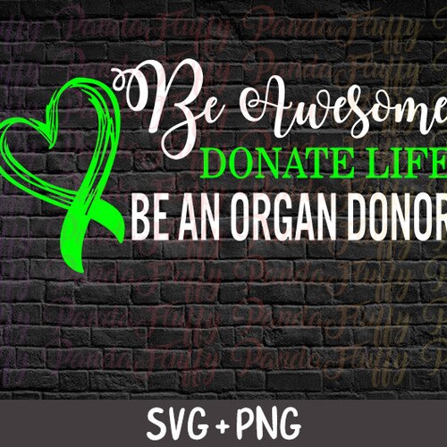 Donate Life SVG/PNG - Etsy