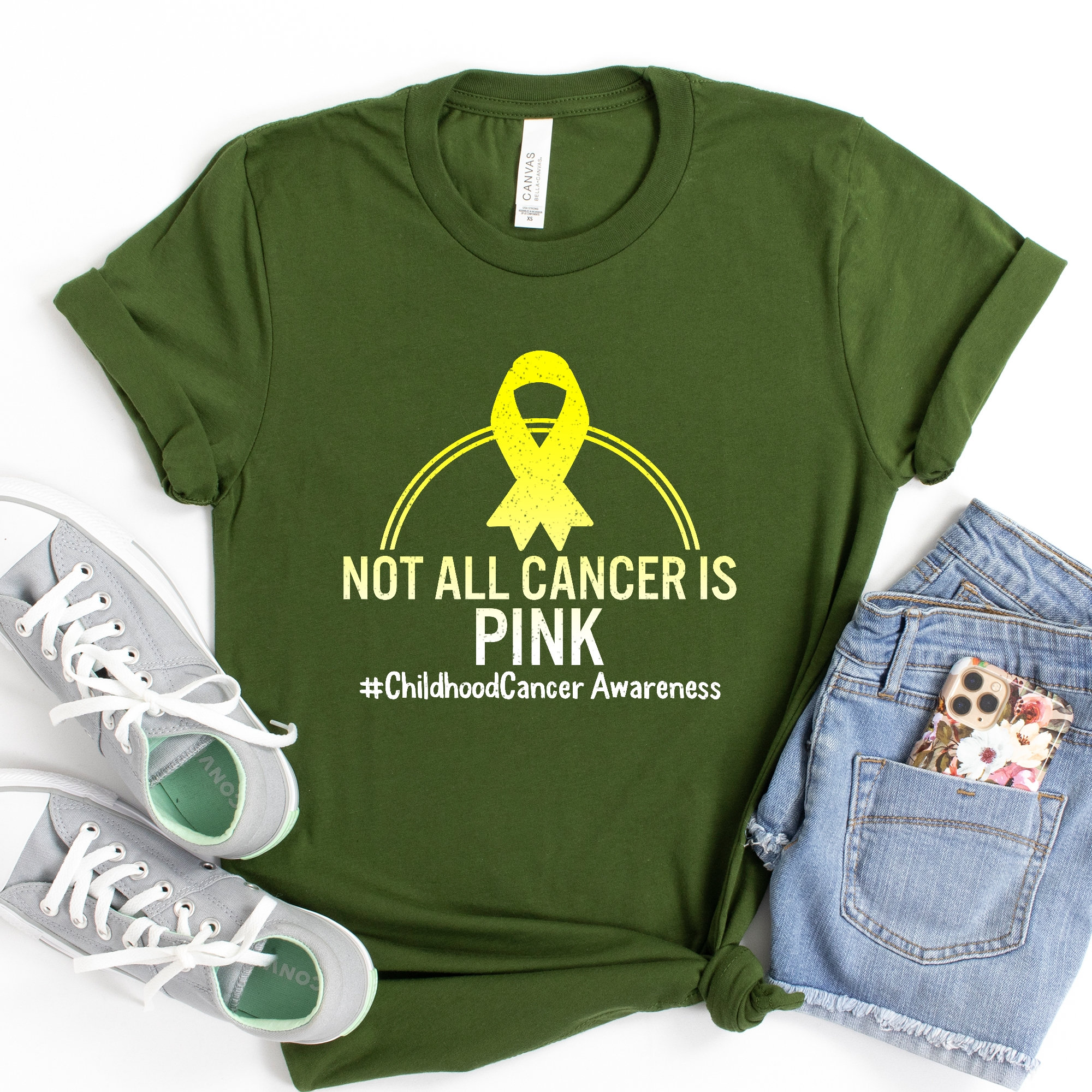 Not All Cancer is Pink Childhood Cancer Awareness Shirt - Etsy