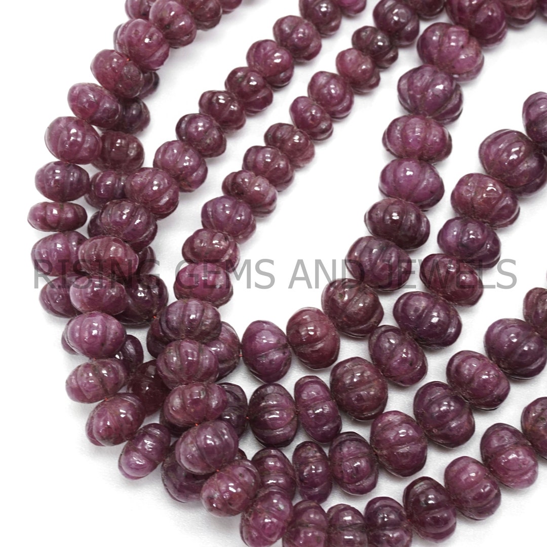 Natural Ruby Beads 18