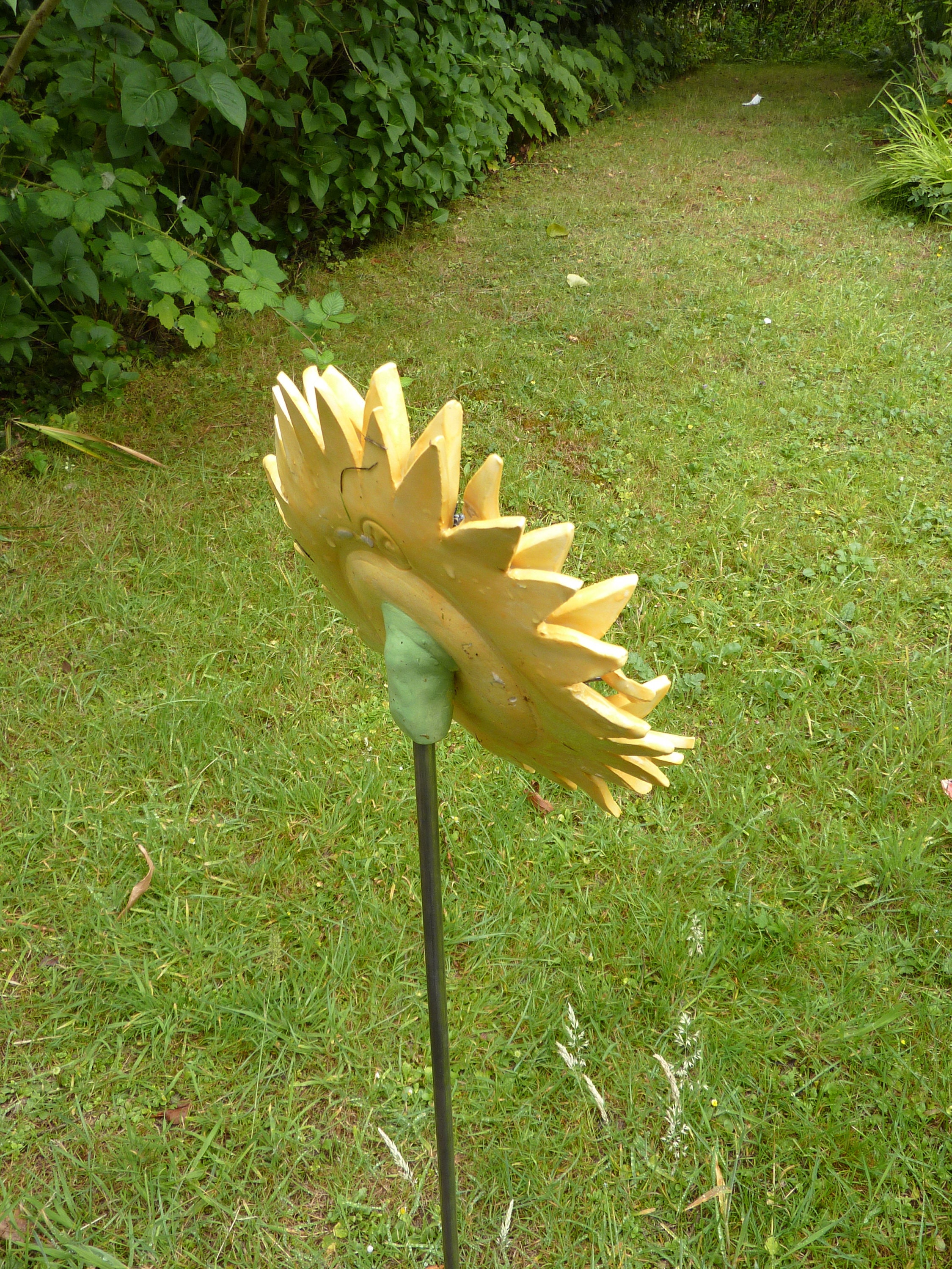 Extra Large Ceramic Sunflower - Etsy