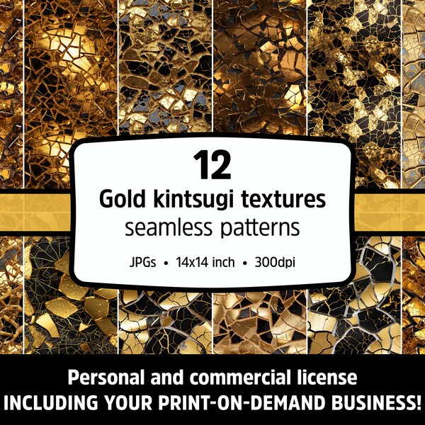 Kintsugi Print - Etsy