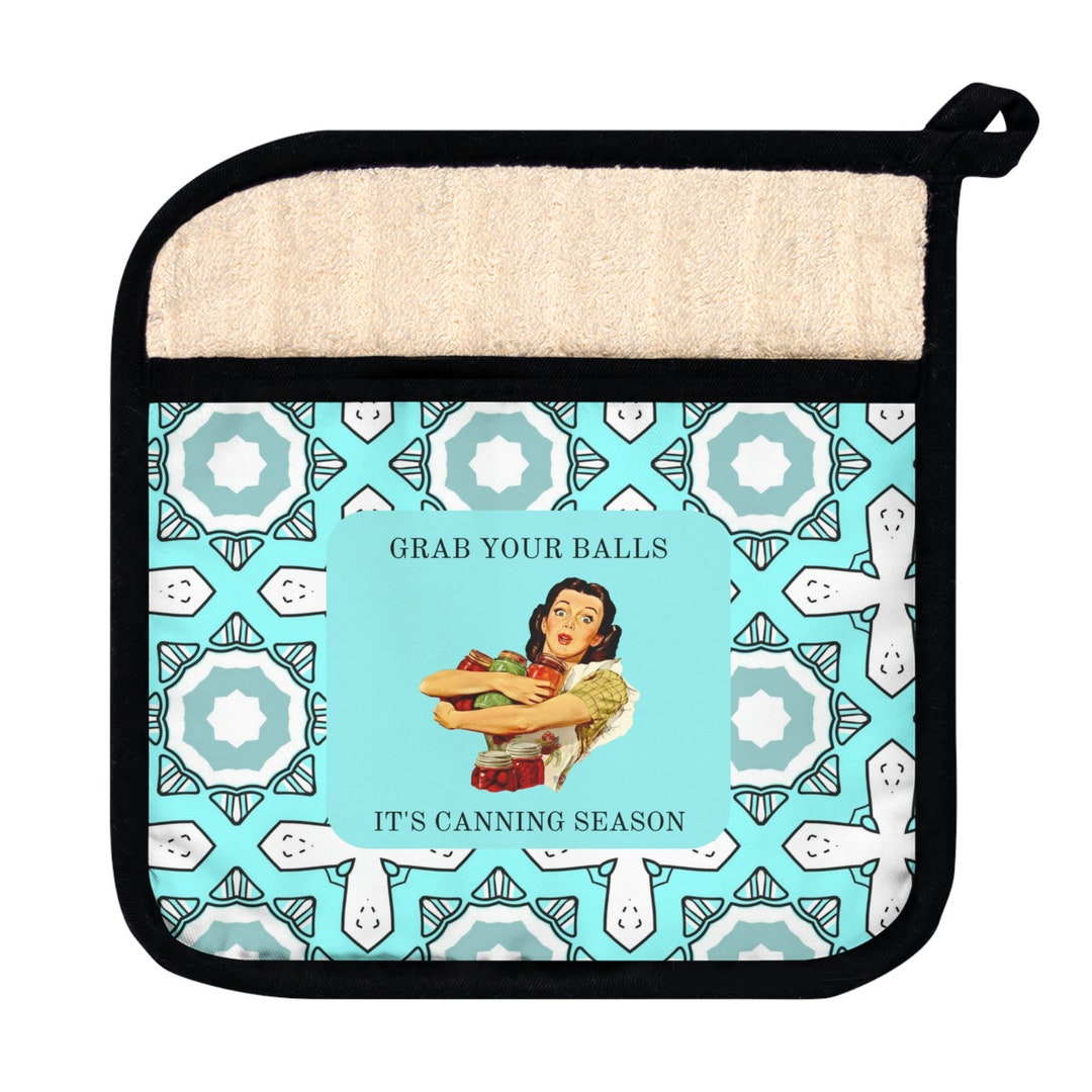 Grab Your Balls It's Canning Season Retro Housewife Pot - Etsy Australia
