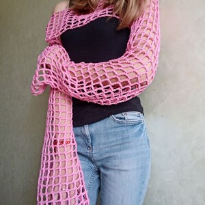 2 Patterns Crochet Top Pattern, Fishnet Sleeve Tutorial, Wide Sleeves ...